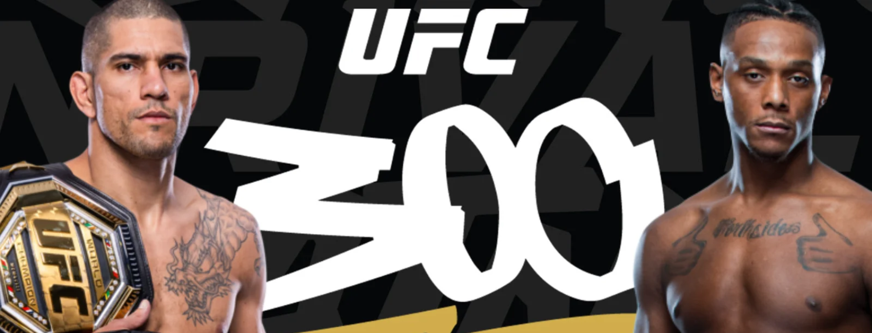 Alex Pereira vs Jamahal Hill UFC 300