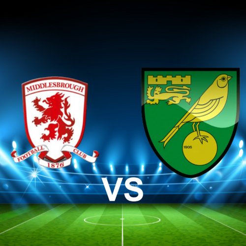Middlesbrough FC vs Norwich City FC EFL Championship